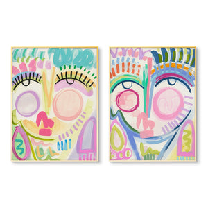 Belle & Ava Pair by Samantha Jezek Art Prints – Urban Garden Prints