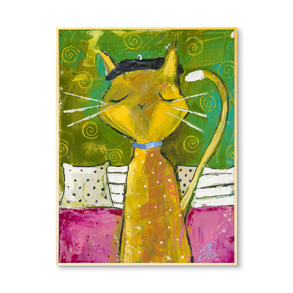 Crazy Kat Lady by The Painted Katie Art Prints – Urban Garden Prints