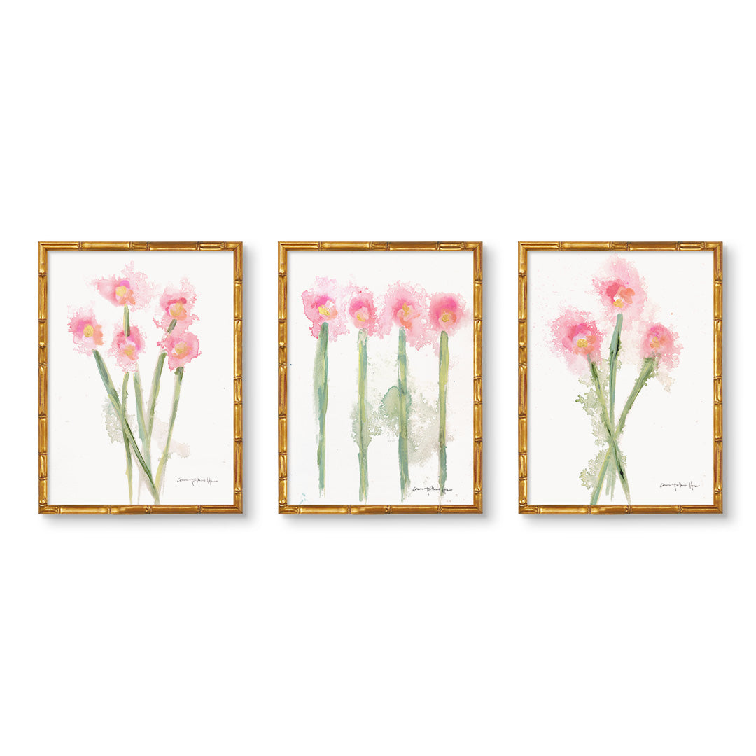 Garden Glory Trio by Carrie Pittman Art Prints – Urban Garden Prints