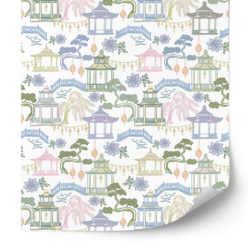 Garden District Wallpaper Sample – Urban Garden Prints