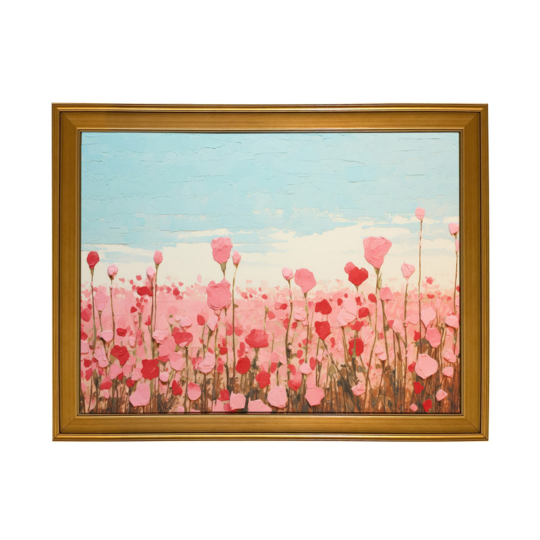 Flower Fields | Abstract Art Print – Urban Garden Prints
