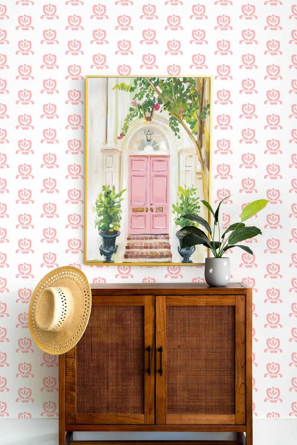 Polly Wallpaper by Jenny Westenhofer – Urban Garden Prints