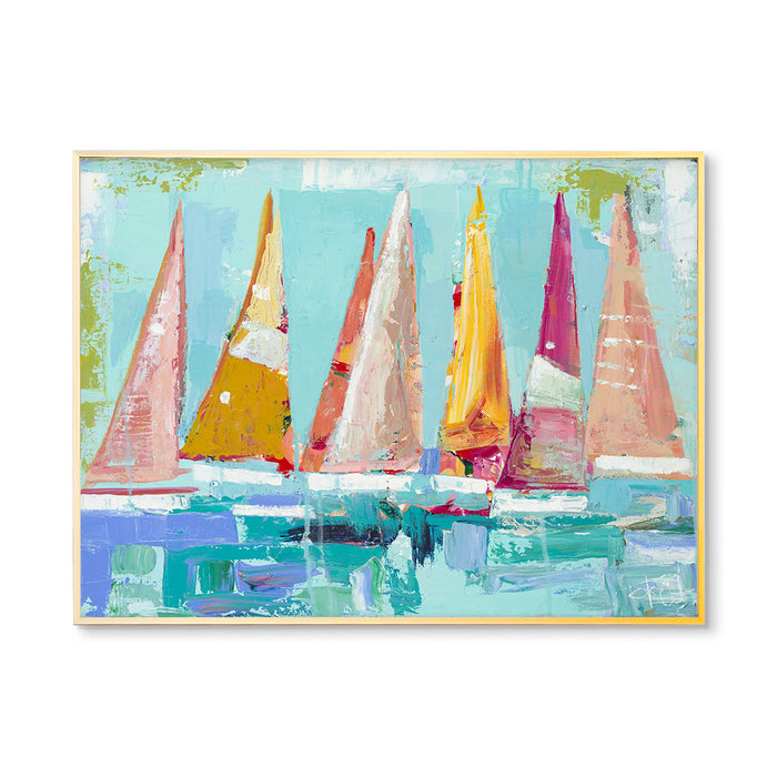 Regatta by The Painted Katie | Original Art Print – Urban Garden Prints