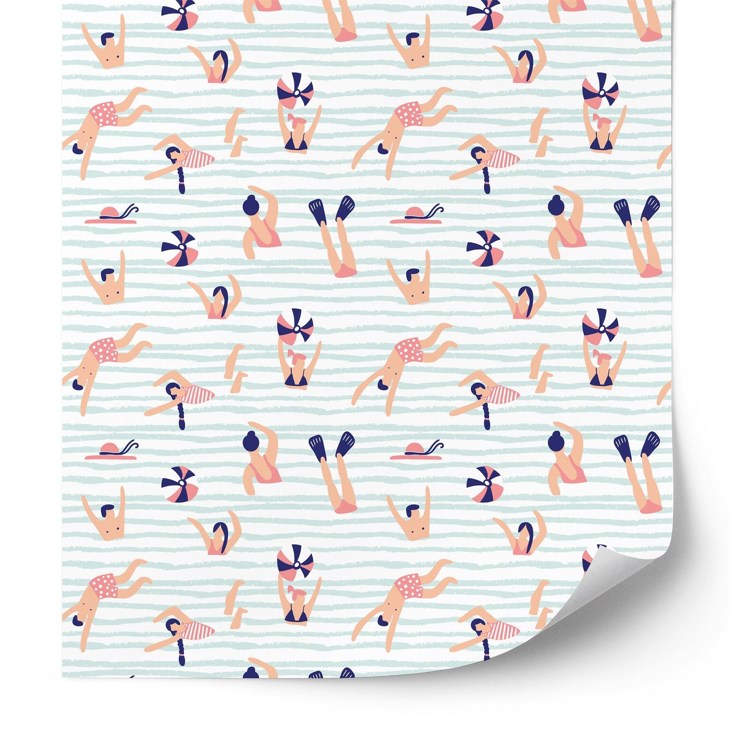 Sullivan's Splash Wallpaper Sample – Urban Garden Prints