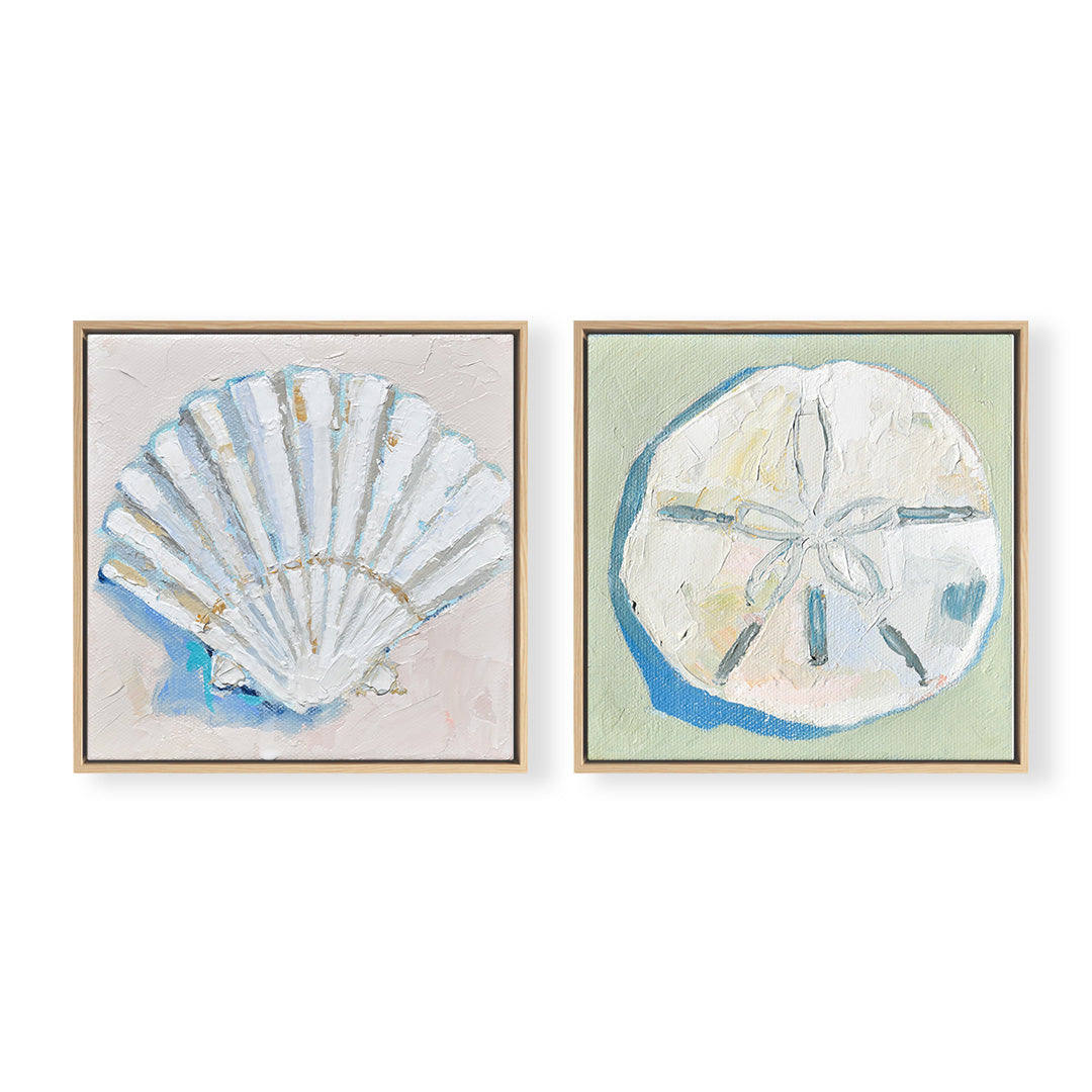 Shell Pair No. 2 by The Painted Katie Art Print – Urban Garden Prints