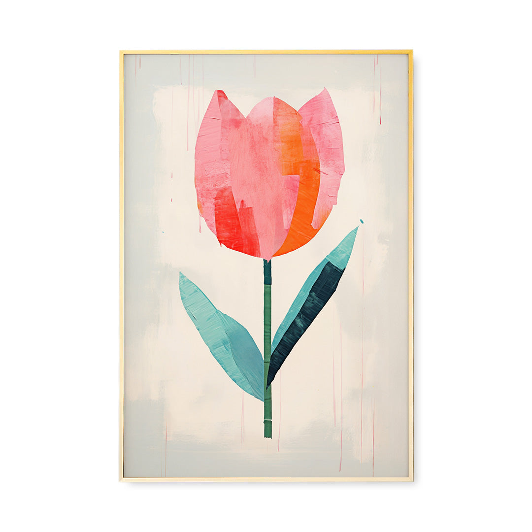 Today's Tulip No. 1 | High-End Abstract Wall Art – Urban Garden Prints