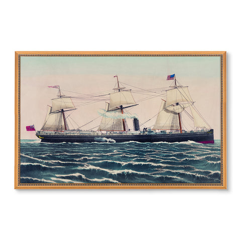 Vintage Ship | Wholesale Giclee Prints – Urban Garden Prints