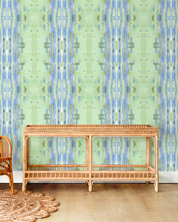 Hurry Up Wallpaper by Lauren Smith – Urban Garden Prints