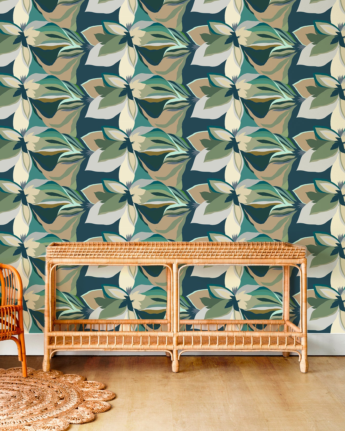 Market Floral Wallpaper – Urban Garden Prints
