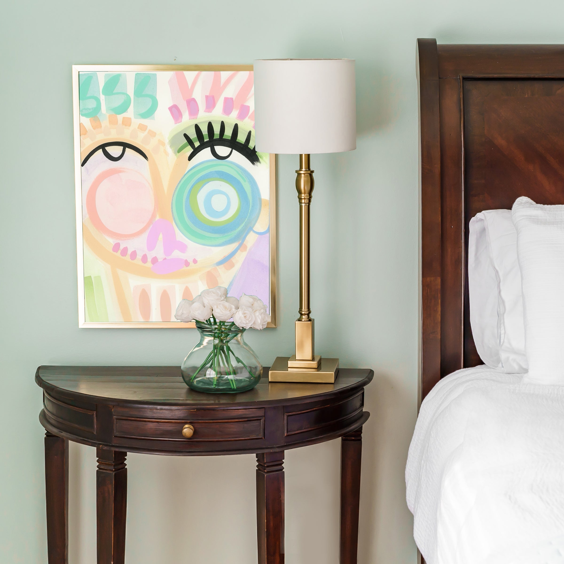 Eden by Samantha Jezek | Modern Abstract Portraits – Urban Garden Prints