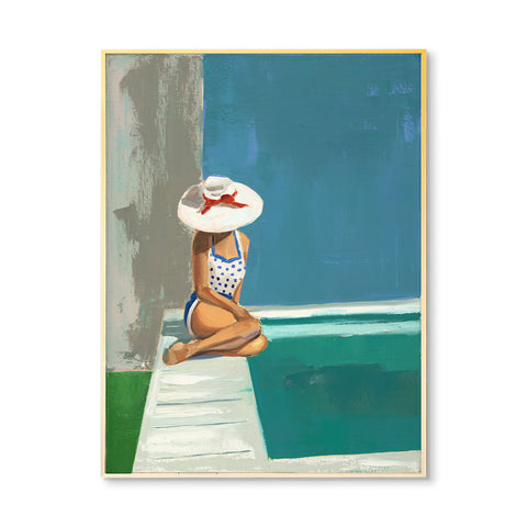 Lady in Waiting by Jenny Westenhofer Painted Art Prints – Urban Garden ...