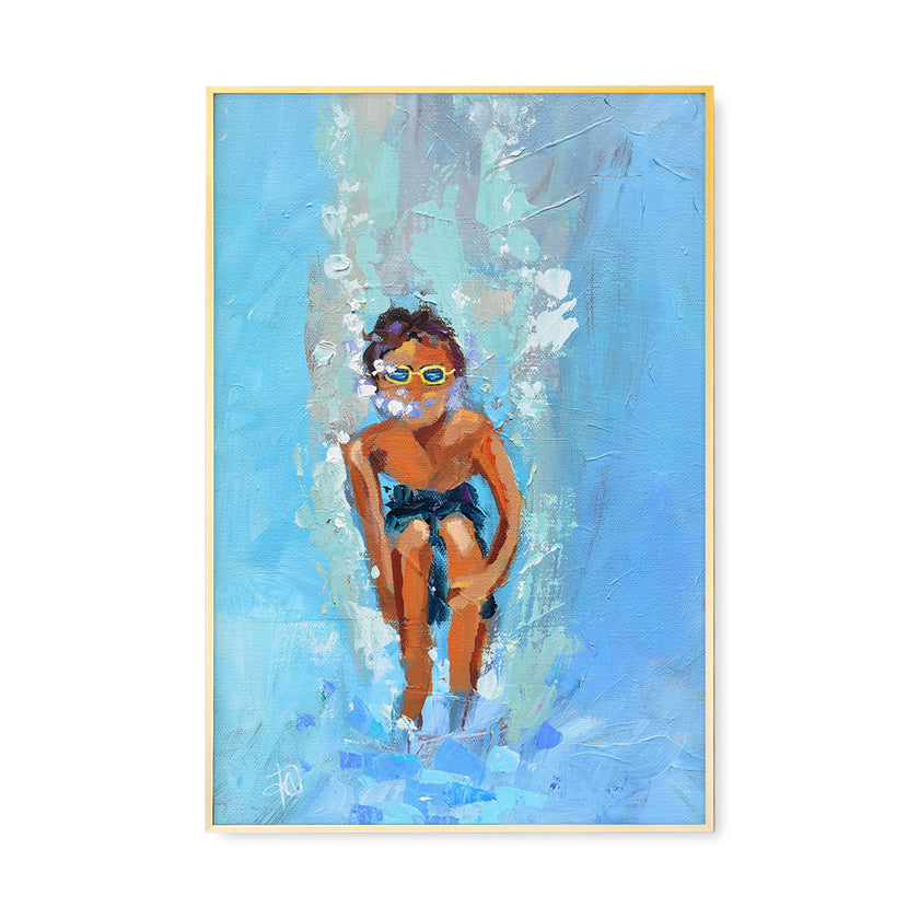 Make a Splash Boy by The Painted Katie Art Prints – Urban Garden Prints