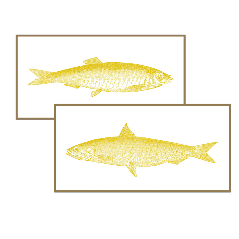 Vintage Line Art Fish | Coastal Bird Art | Wholesale Giclee Prints ...
